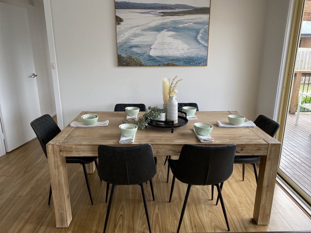 Kanye 7 Piece Dining setting for Rent Melbourne