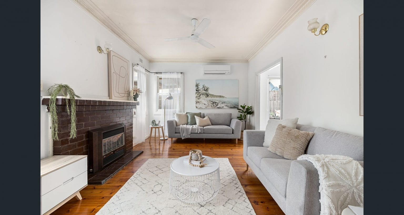 Emerson Fabric 3 + 2 Seater Lounge Suite for Rent Melbourne