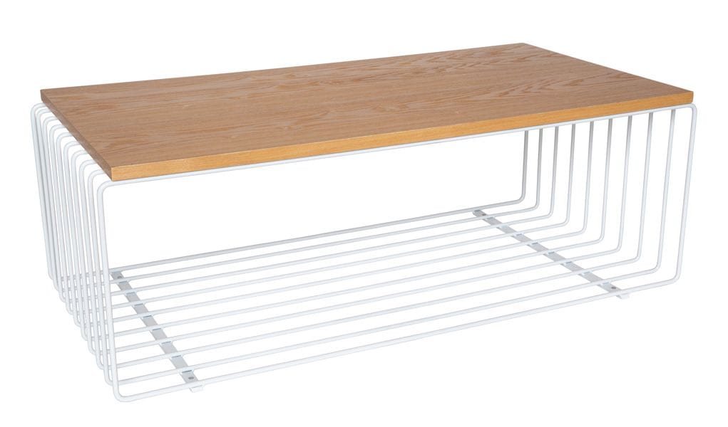 Ola Wood & Wire Coffee Table for Rent/Hire Melbourne & Regional ...