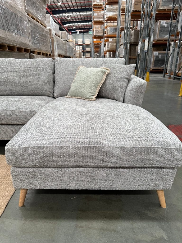 Heidi 3 Seater Lounge Suite with RHF Chaise for Rent Melbourne